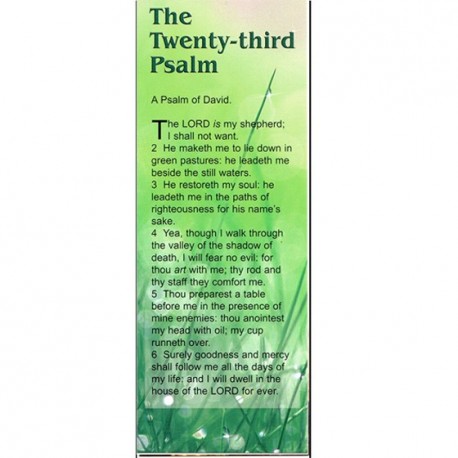 BOOKMARK - Psalm 23
